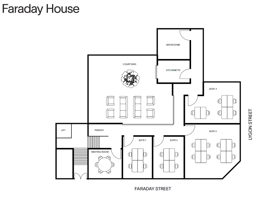Faraday House Suite 1 - Carlton | Creative Spaces