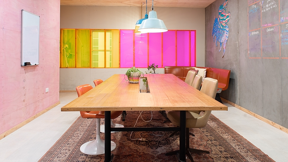 Colourful office or maker space - Sunshine West | Creative Spaces