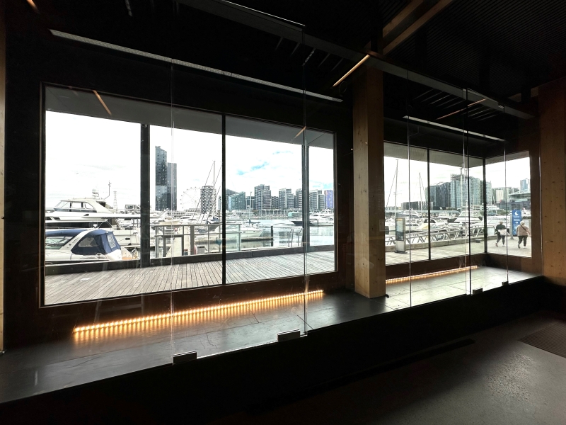 Library at the Dock Window Display - Docklands | Creative Spaces