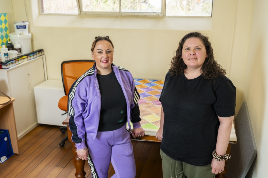 Artist Interview: Stacey Edwards & Thelma Beeton | Creative Spaces