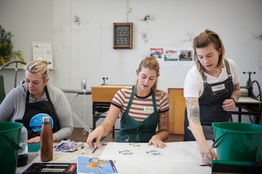 Printmaking Studio | Midland Junction Arts Centre - Midland | Creative ...