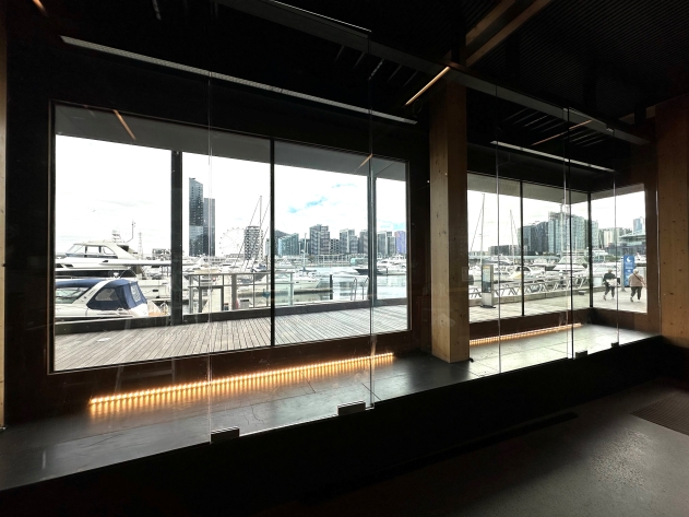 Library at the Dock Window Display - Docklands | Creative Spaces